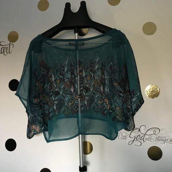 Almost Famous | Tops | Gorgeous Sheer Top | Poshmark